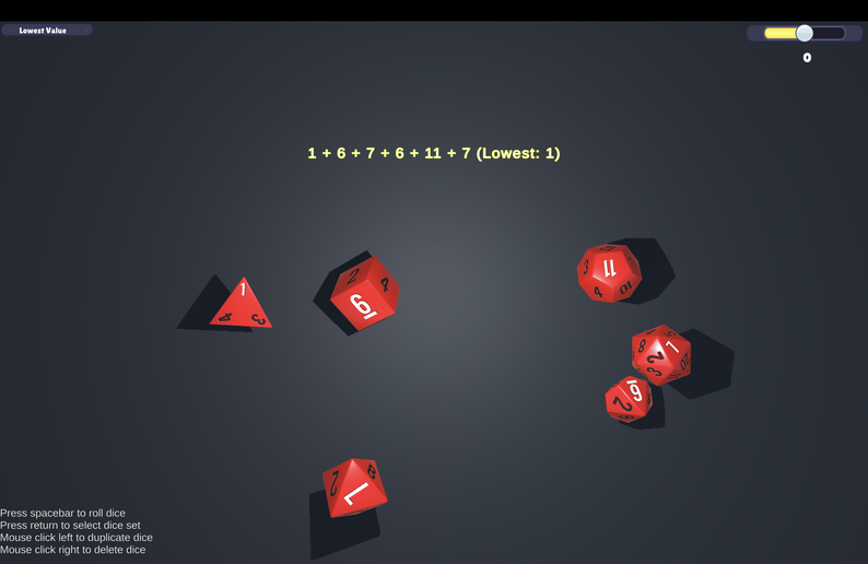 Ultimate 3D Dice Simulator by bennet.pieper