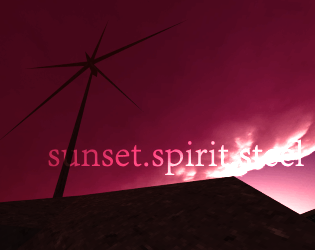 Sunset Spirit Steel by Kitty Horrorshow