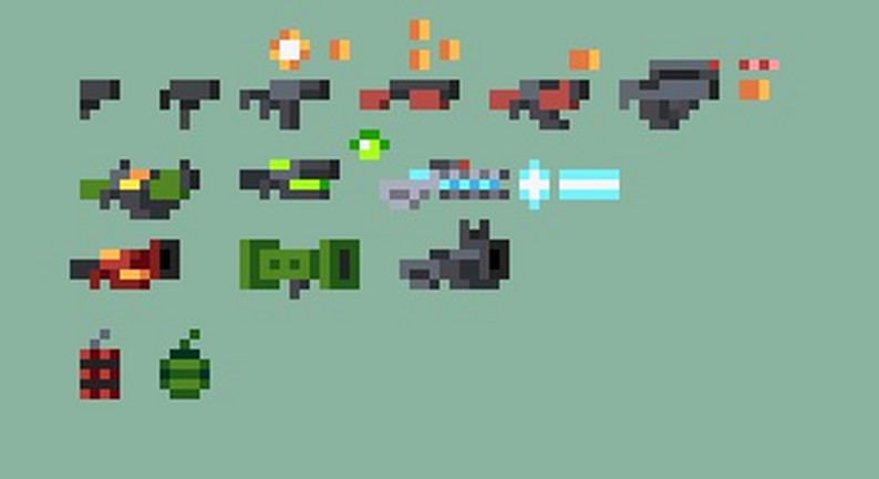 Top-Down Mini Shooter Assets by Alb_pixel Store