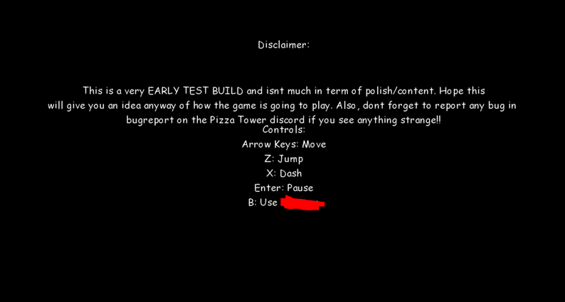 Pizza Tower Demo 0 Remastered by *insert name*