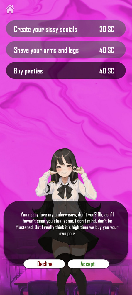 Sissy Wallet by Fay Grey