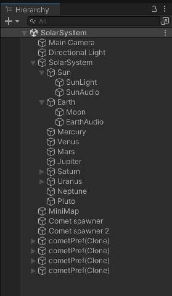 Unity - Solar System by lokahiou