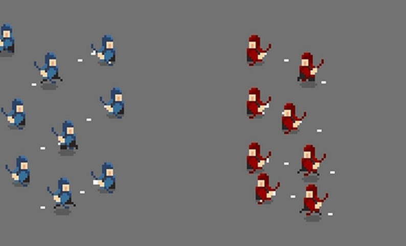 Mini RTS Battle Experience by arielsan