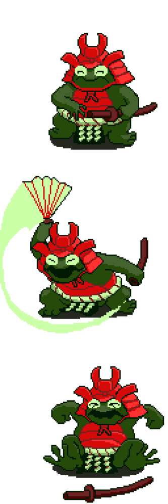 Samurai Quick Draw Characters by Cobra Code