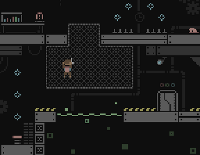 Sci-Fi Future - Laboratory (8x8 Futuristic Platformer Assets) by VEXED