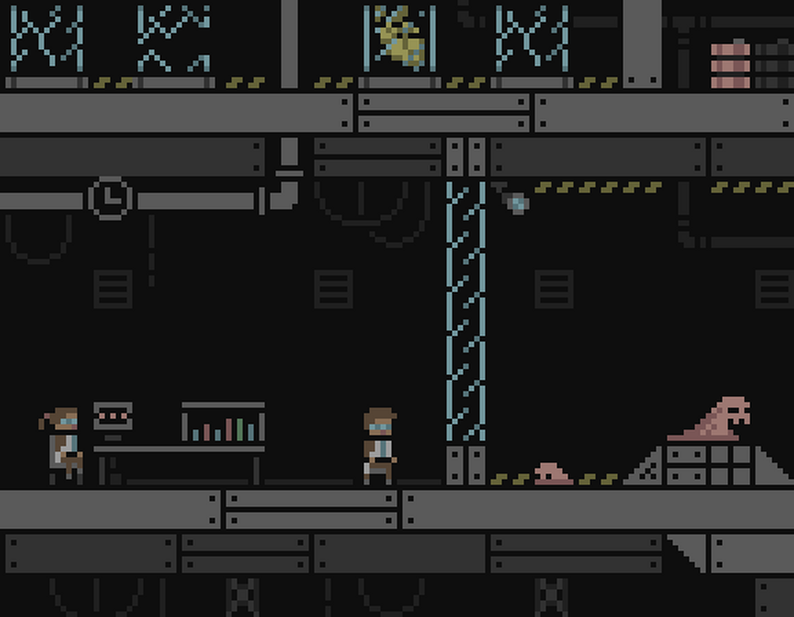 Sci-Fi Future - Laboratory (8x8 Futuristic Platformer Assets) by VEXED