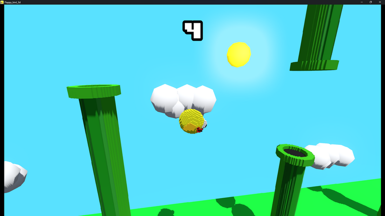 Flappy Bird in 3D on GODOT by pka