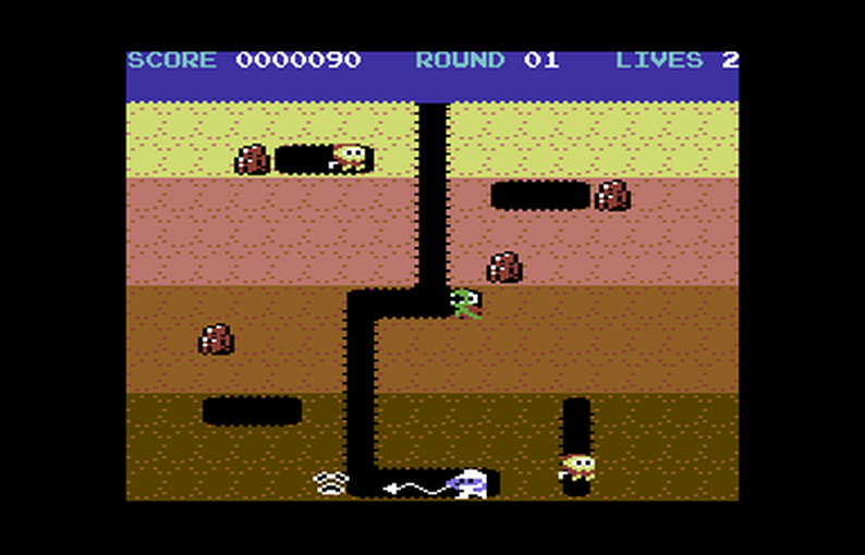 Dig Dug Revival (C64) by LC-Games