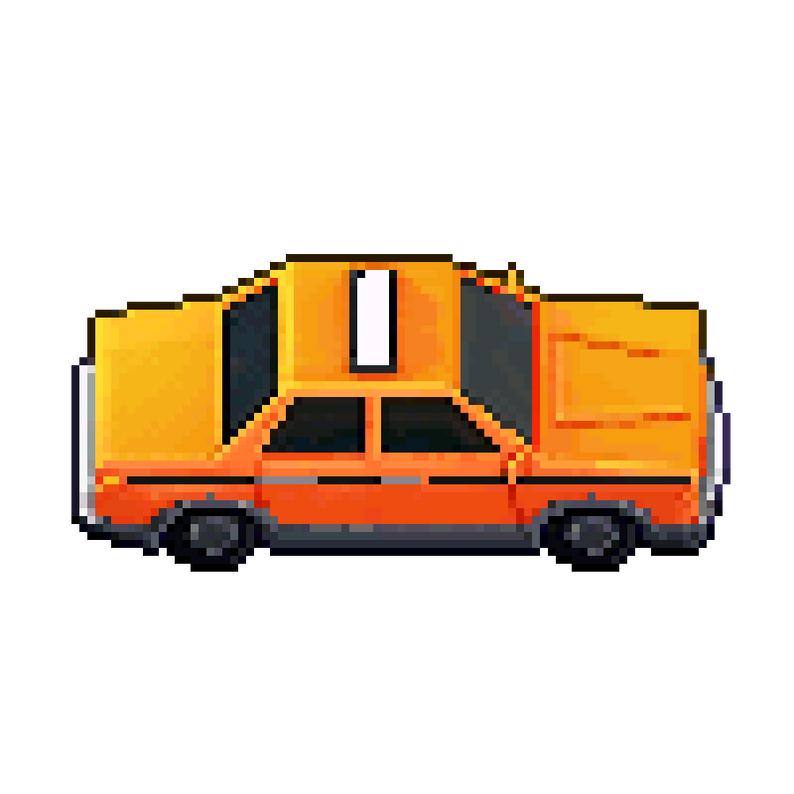 Pixel Vehicles - Top Down Game Assets - 16x16 - 32x32 Pixel Art - Free ...