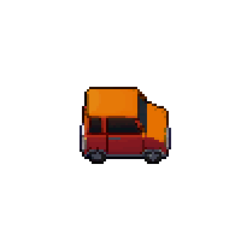 Pixel Vehicles - Top Down Game Assets - 16x16 - 32x32 Pixel Art - Free ...