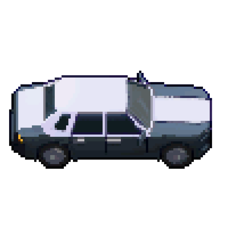 Pixel Vehicles - Top Down Game Assets - 16x16 - 32x32 Pixel Art - Free by MinZinn