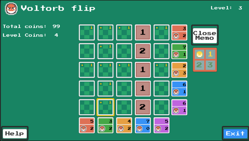 Voltorb flip by AndreaGold