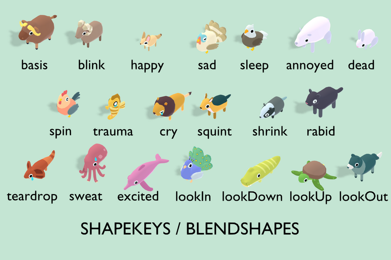 Quirky Series - Animals ULTIMATE Pack by omabuarts