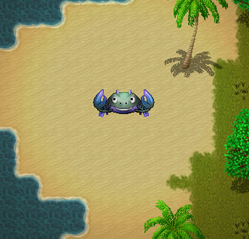 Top Down 2D Crab Sprite Pack #1 by Logiklik