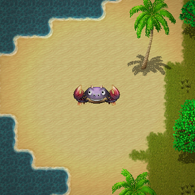 Top Down 2D Crab Sprite Pack #1 by Logiklik