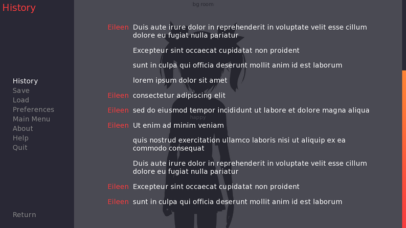 Easy Ren'Py GUI by Feniks