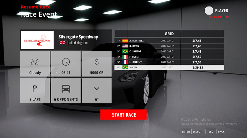 Modern Racing Game Template for Unity (PLAYABLE DEMO) by Red Target Lab ...