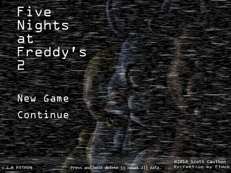 Fnaf 2 in python by Eldek