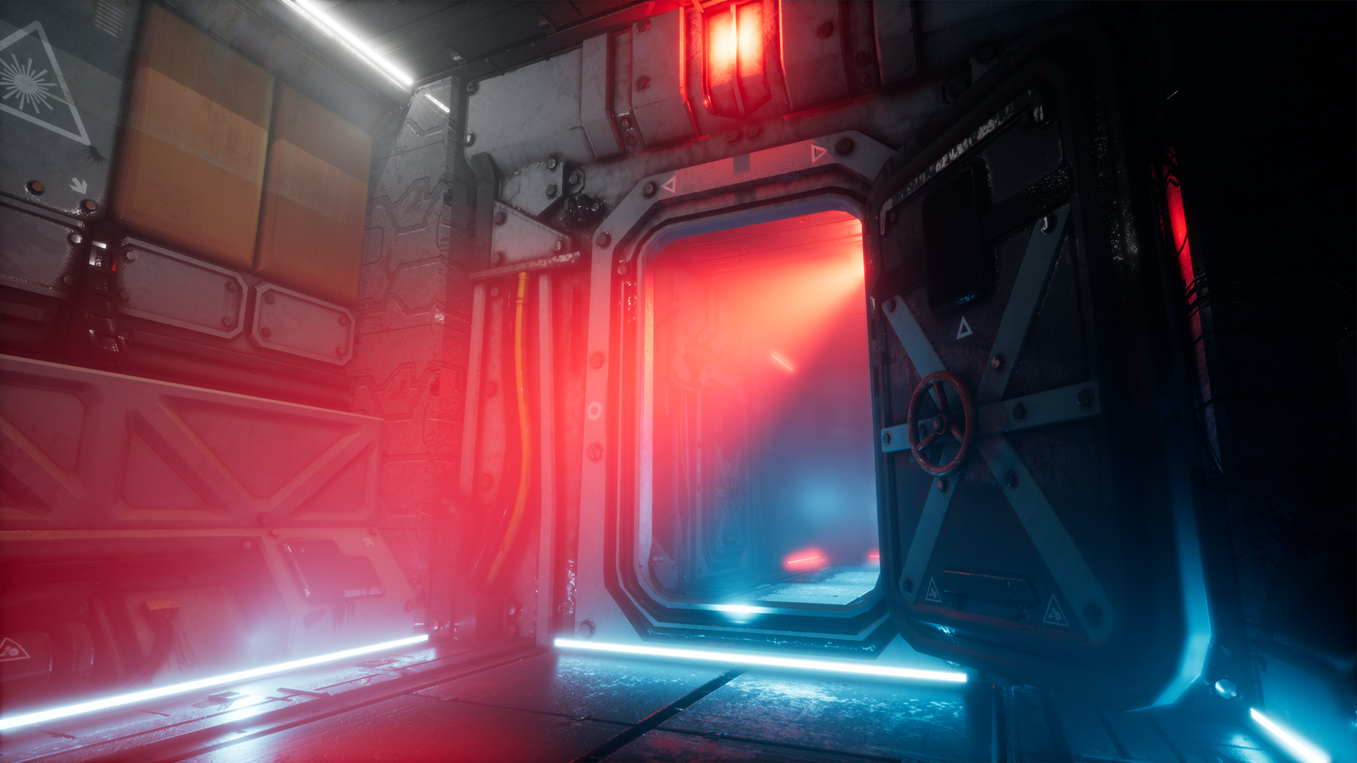 Pro-TEK Sci-Fi PBR VR Horror Corridor in Space [Unreal Engine 4] by ...