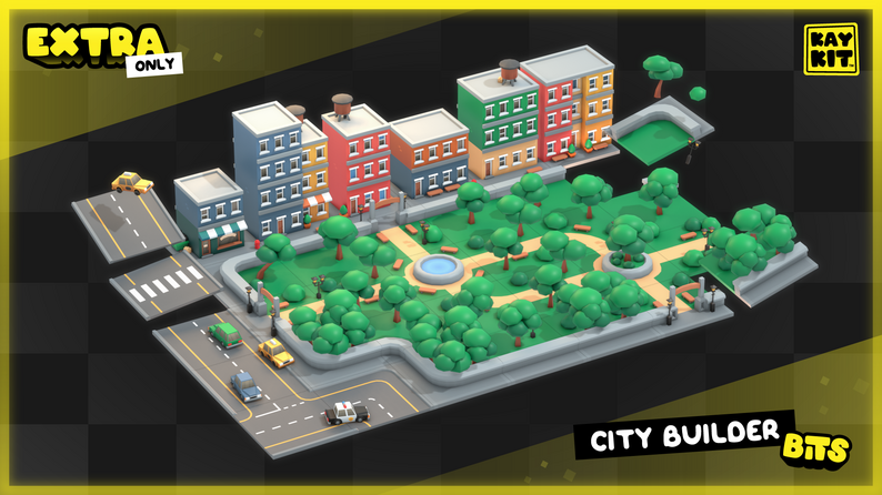 KayKit : City Builder Bits by Kay Lousberg