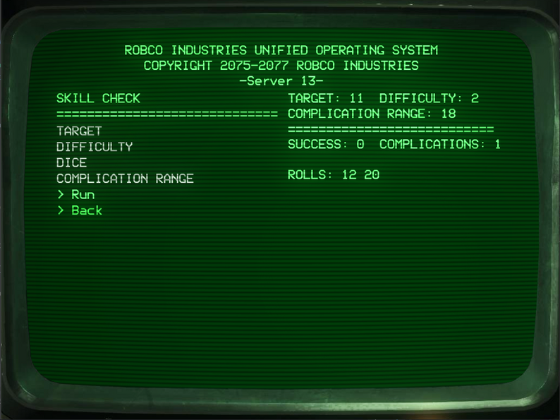 Fallout Dice Terminal by sshelton