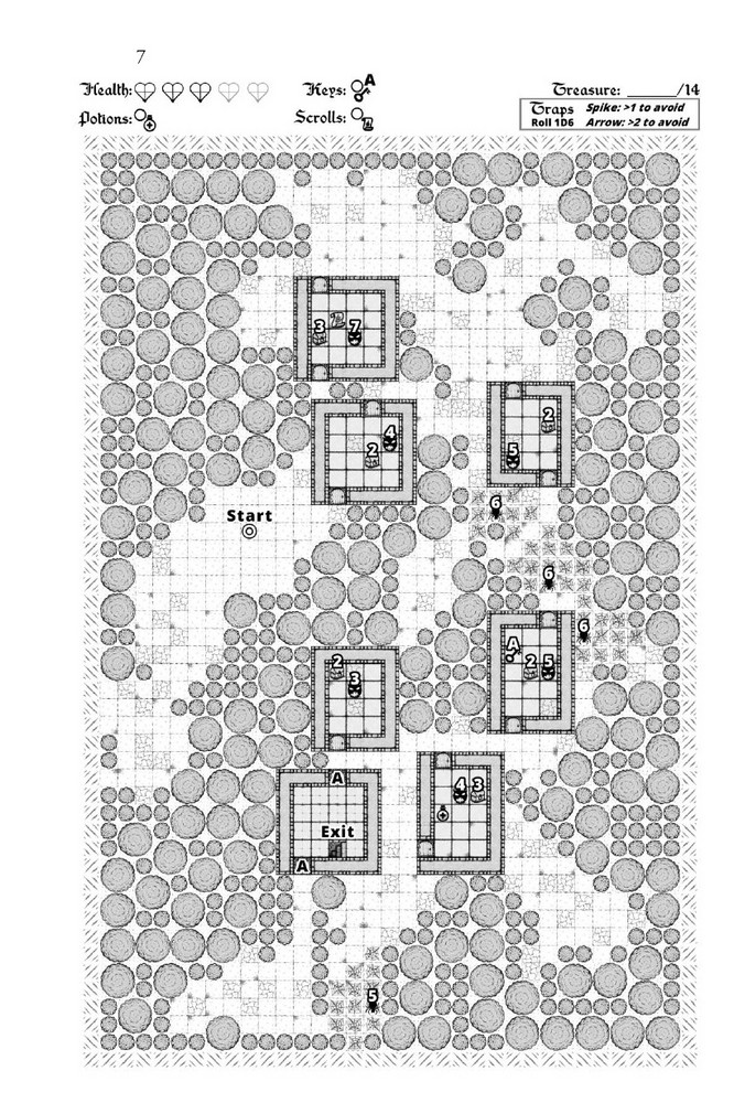 Paper Dungeon Mazes 2 by Gord Games
