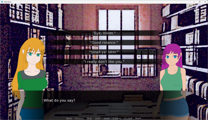 A Vorish Story - A Vore-Themed "Visual Novel" by MelodyMelon