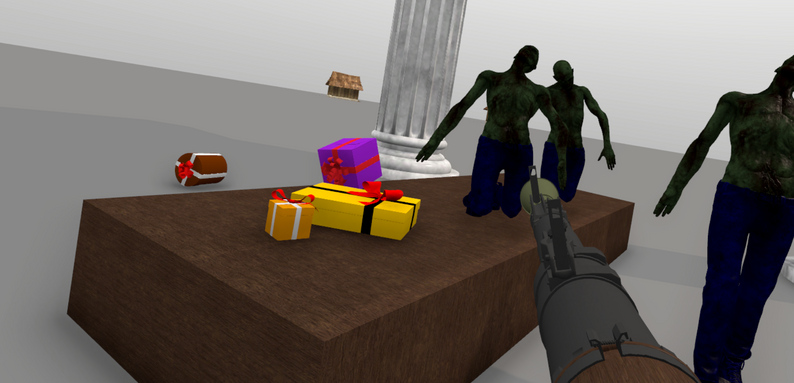 VR Fighting Template (Day 3, UNITY) by Senor.Berto