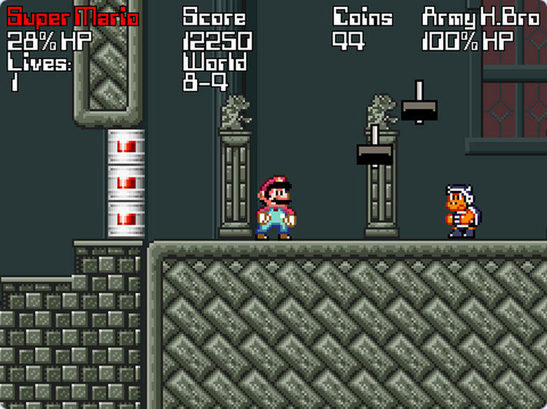 Super Mario Combat by GoldenGamerFox7272