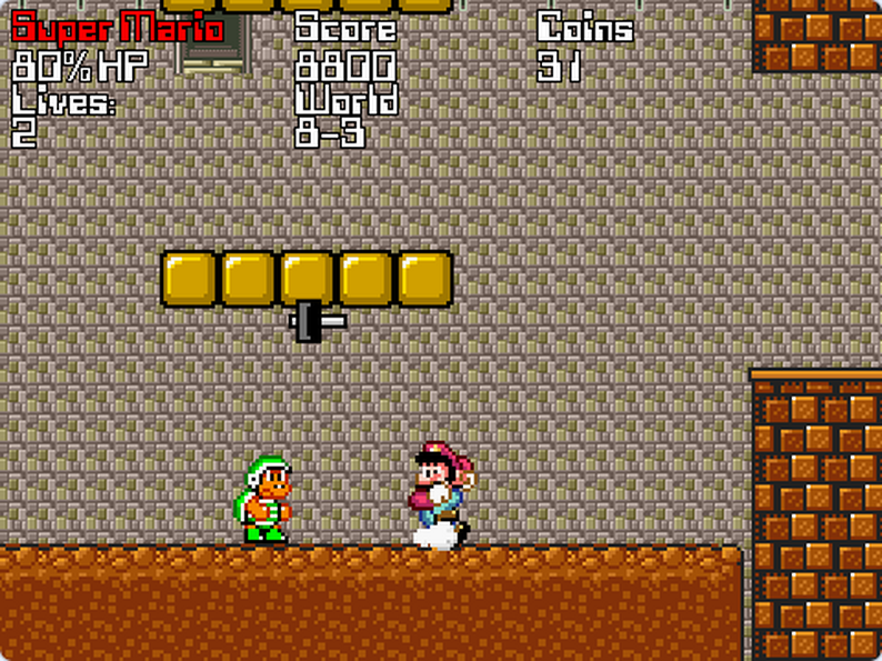 Super Mario Combat by GoldenGamerFox7272