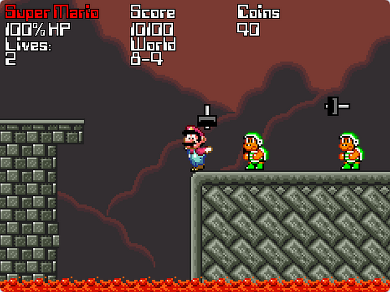 Super Mario Combat by GoldenGamerFox7272