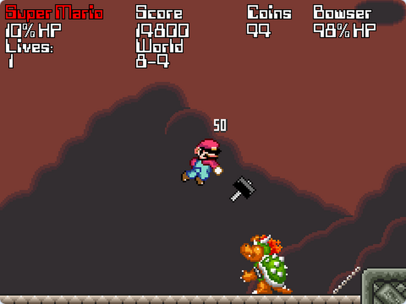 Super Mario Combat by GoldenGamerFox7272