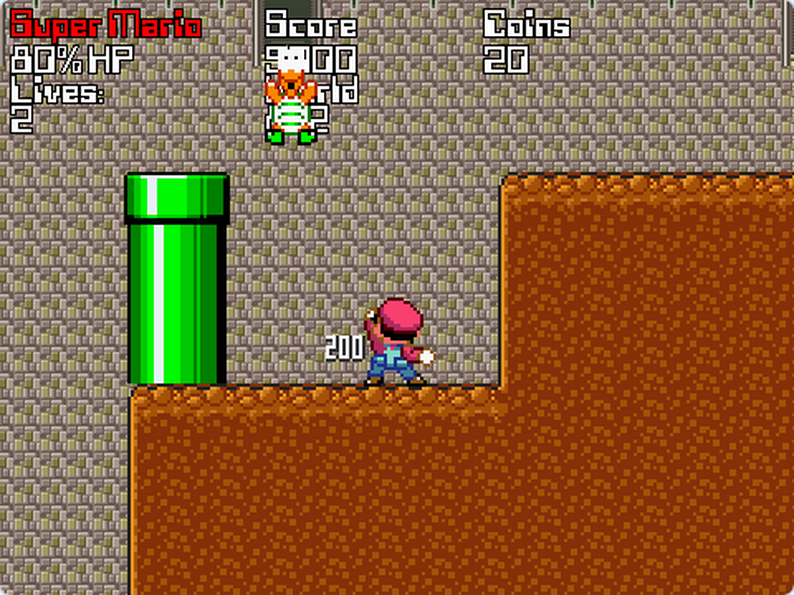 Super Mario Combat by GoldenGamerFox7272