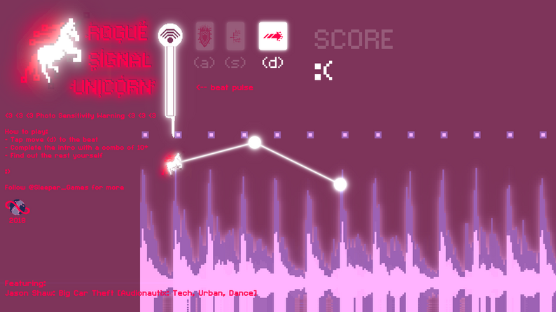 Rogue Signal Unicorn by sleeper_games