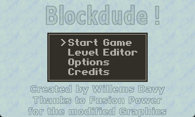 Blockdude (Playdate + Windows + Mac) by joyrider3774