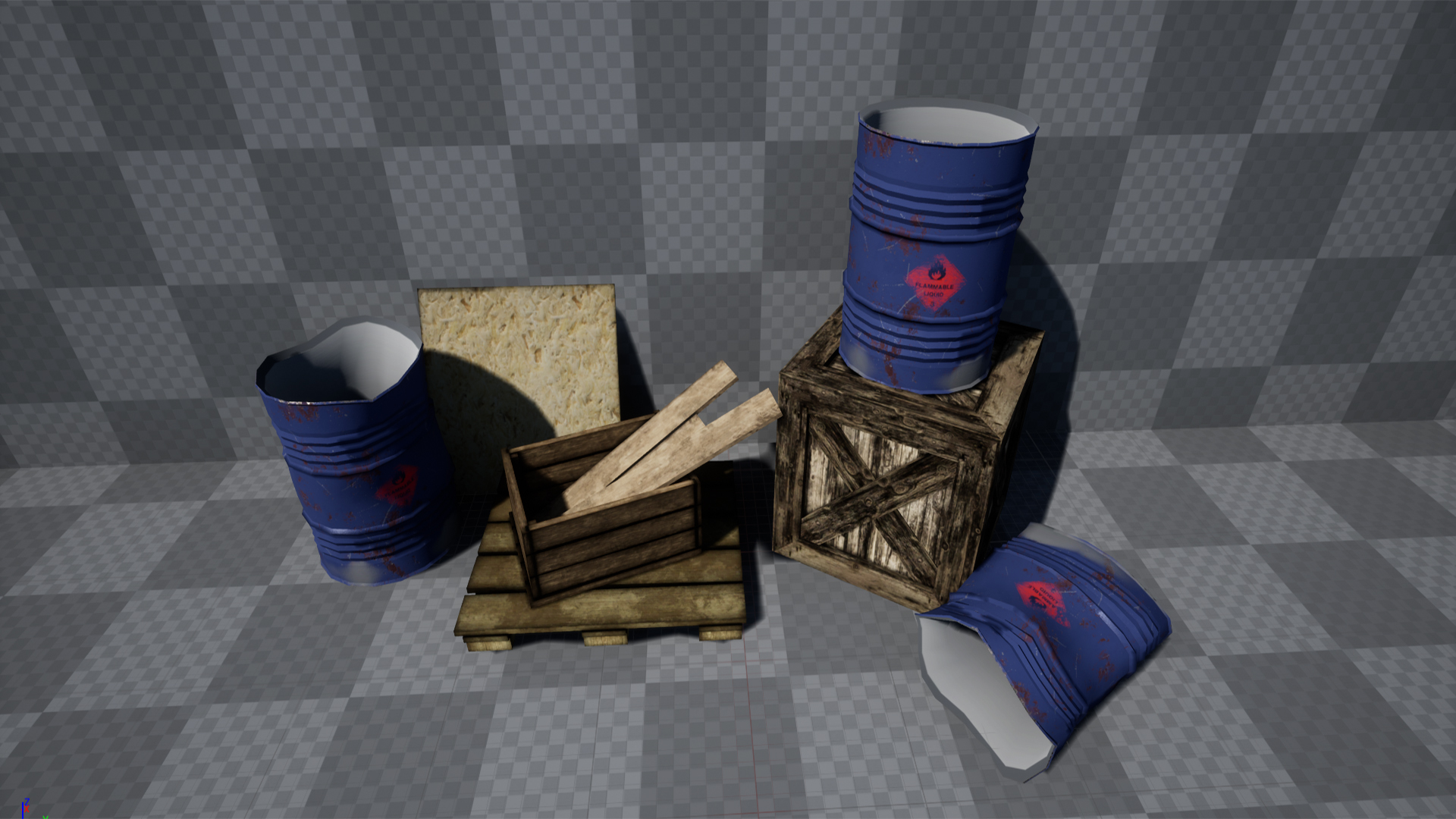 Barrels, Crates & Woods - Props [Unreal Engine 4] by Level One Games ...
