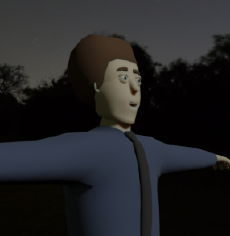 Male Character for Godot (Animated/Rigged)+Mouth rig by Smokin' Joe