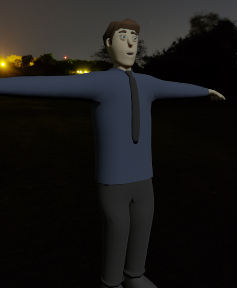 Male Character for Godot (Animated/Rigged)+Mouth rig by Smokin' Joe