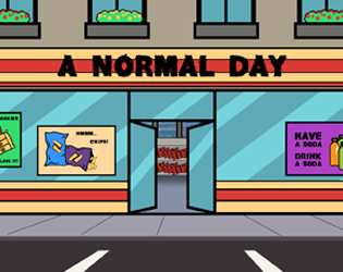A Normal Day: Kiosk Simulator by Can Mert Bozkurt