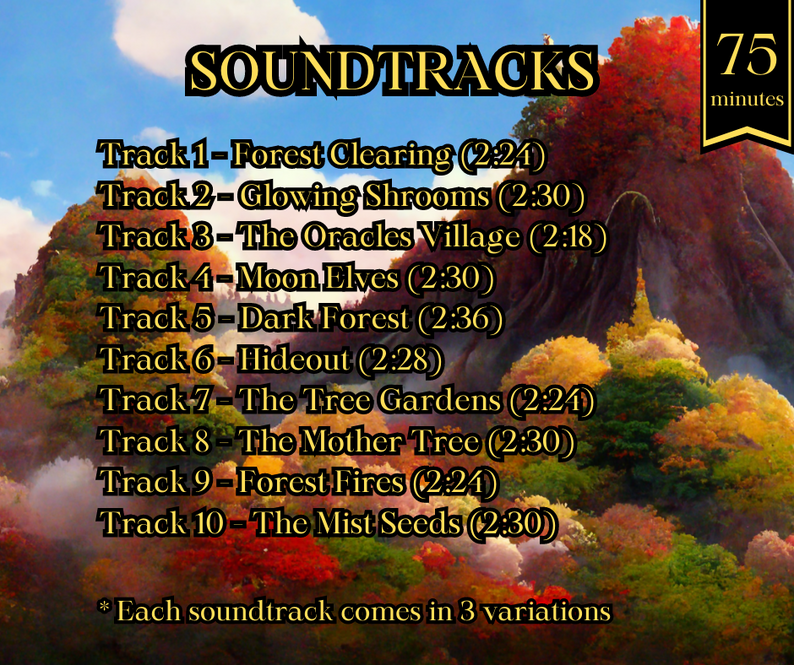 FREE EPIC FANTASY FOREST MUSIC PACK by HZSMITH FREE EPIC FANTASY FOREST MUSIC PACK by HZSMITH