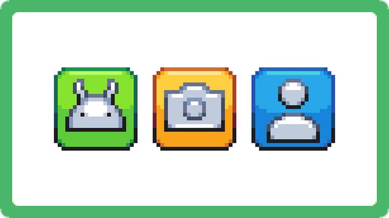 Pixel Art Generic Icons by Reff Pixels