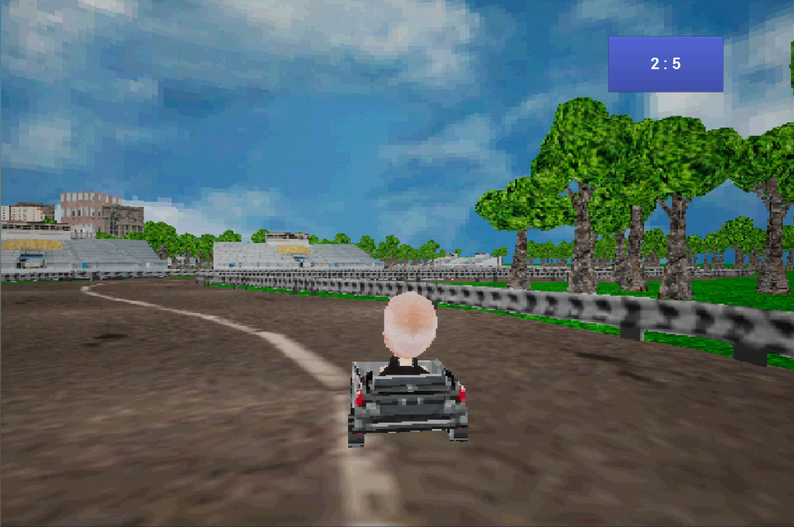 The Presidents Go Kart Racing - PS1 Arcade Racer by FORTHETREES
