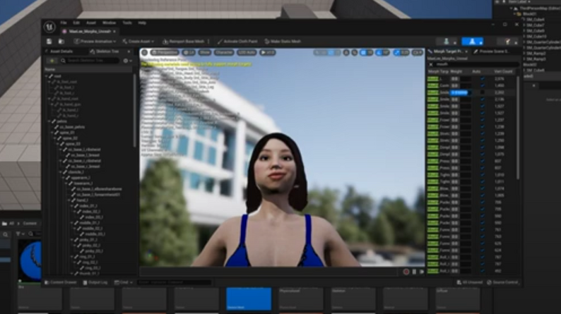 PREMIUM MaeLee-Unreal-Blender-Unity with 200+ MORPHS-see script- by repeatloader