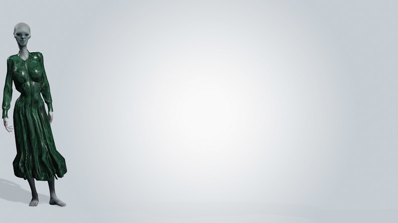 Alien Female HQ for Unreal Unity and Blender by repeatloader