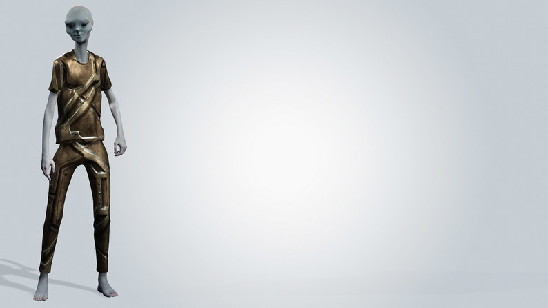 Alien Male HQ for Blender Unreal and Unity by repeatloader