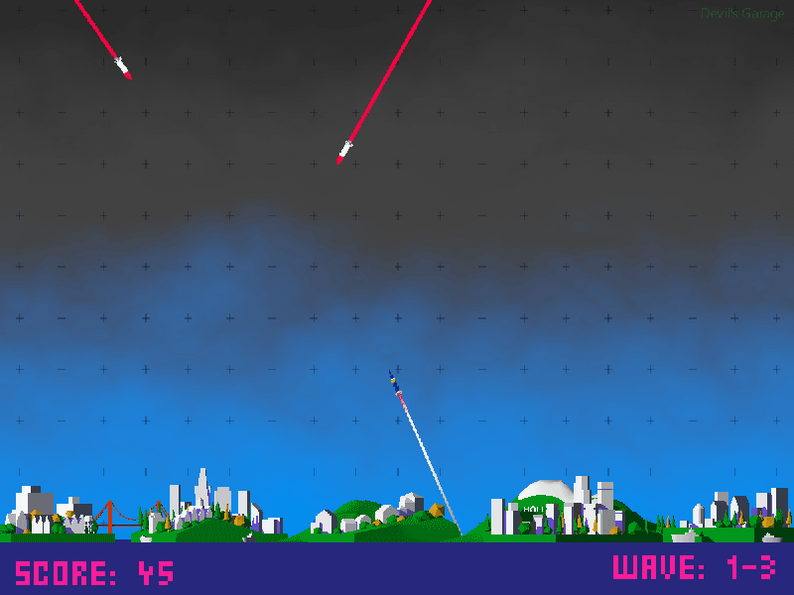 Missile Defense - Free 2D Game Asset Pack - Devils Work.shop by ...