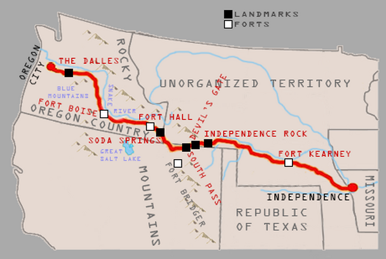 The Oregon Trail by 8080