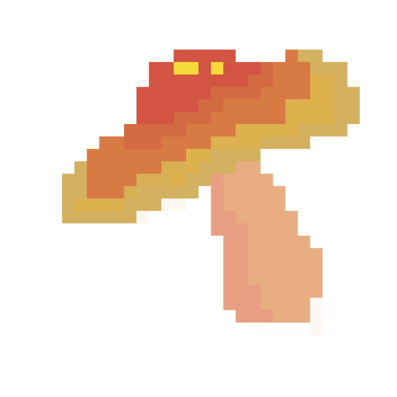 PIXEL MUSHROOM ASSET - FREE! by urgetoeat