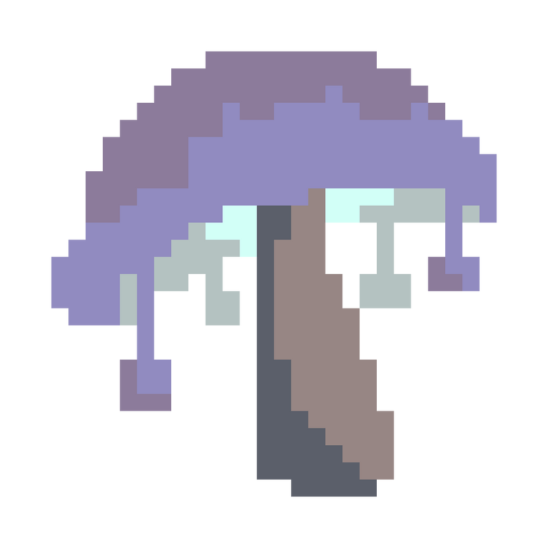 PIXEL MUSHROOM ASSET - FREE! by urgetoeat
