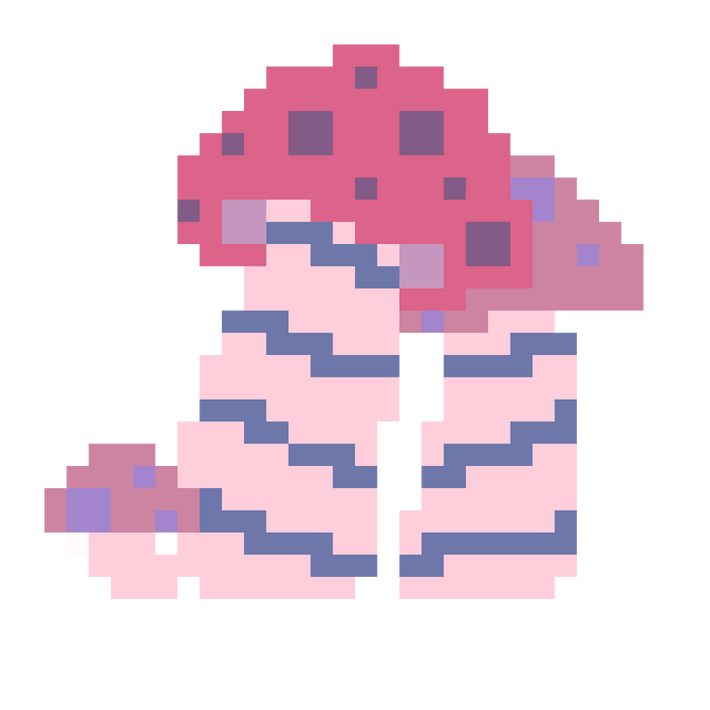 PIXEL MUSHROOM ASSET - FREE! by urgetoeat